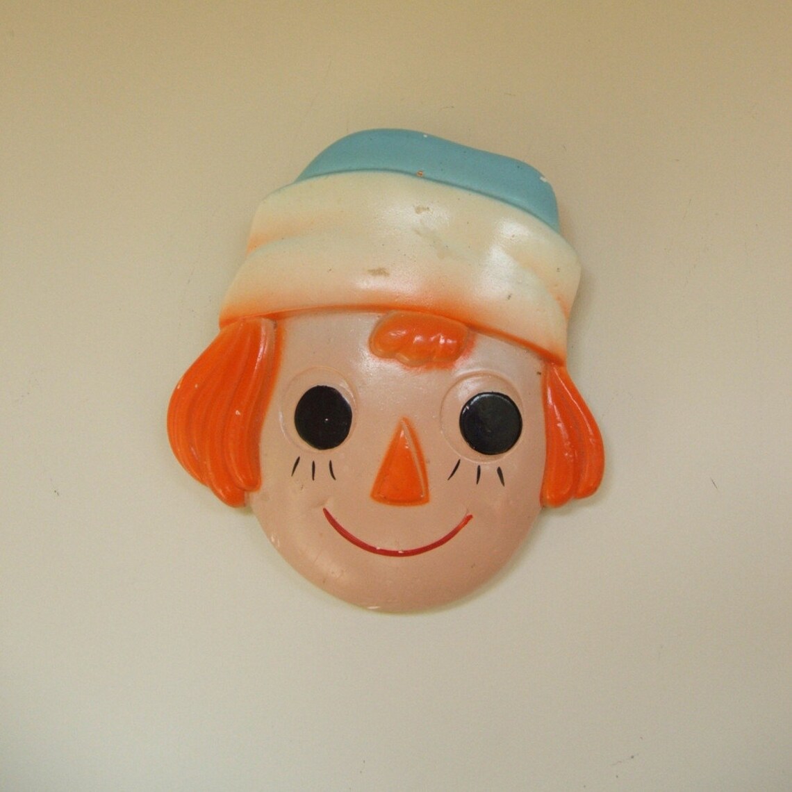 Raggedy Andy Chalk Ware Wall Plaque - Etsy