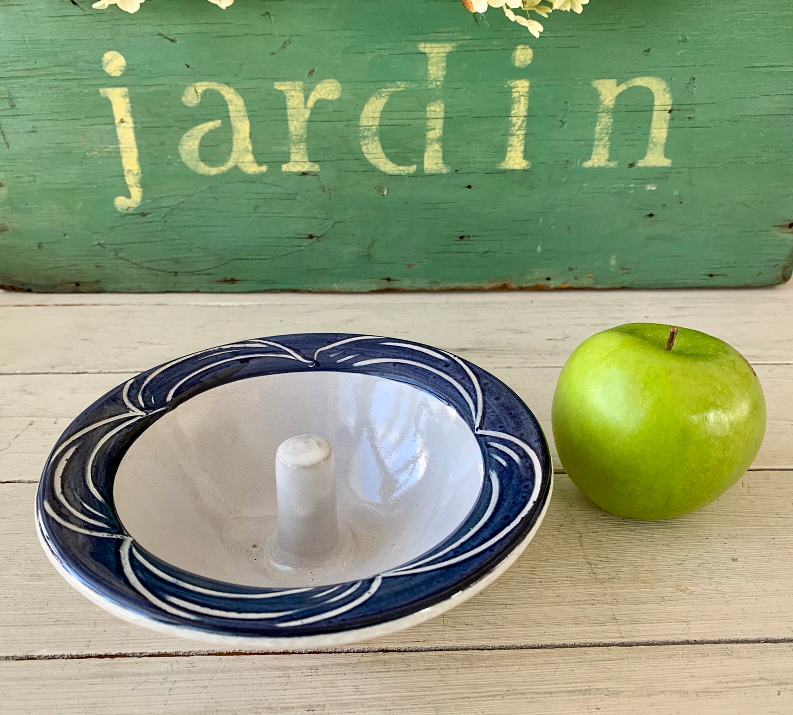 Vintage Stoneware Apple Baking Dish the Original Apple Baker - Etsy