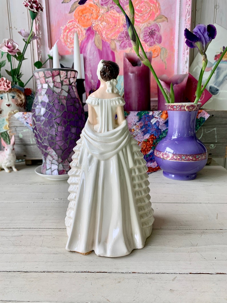 Vintage Ceramic Southern Belle Bride Debutante Prom Figurine - Etsy