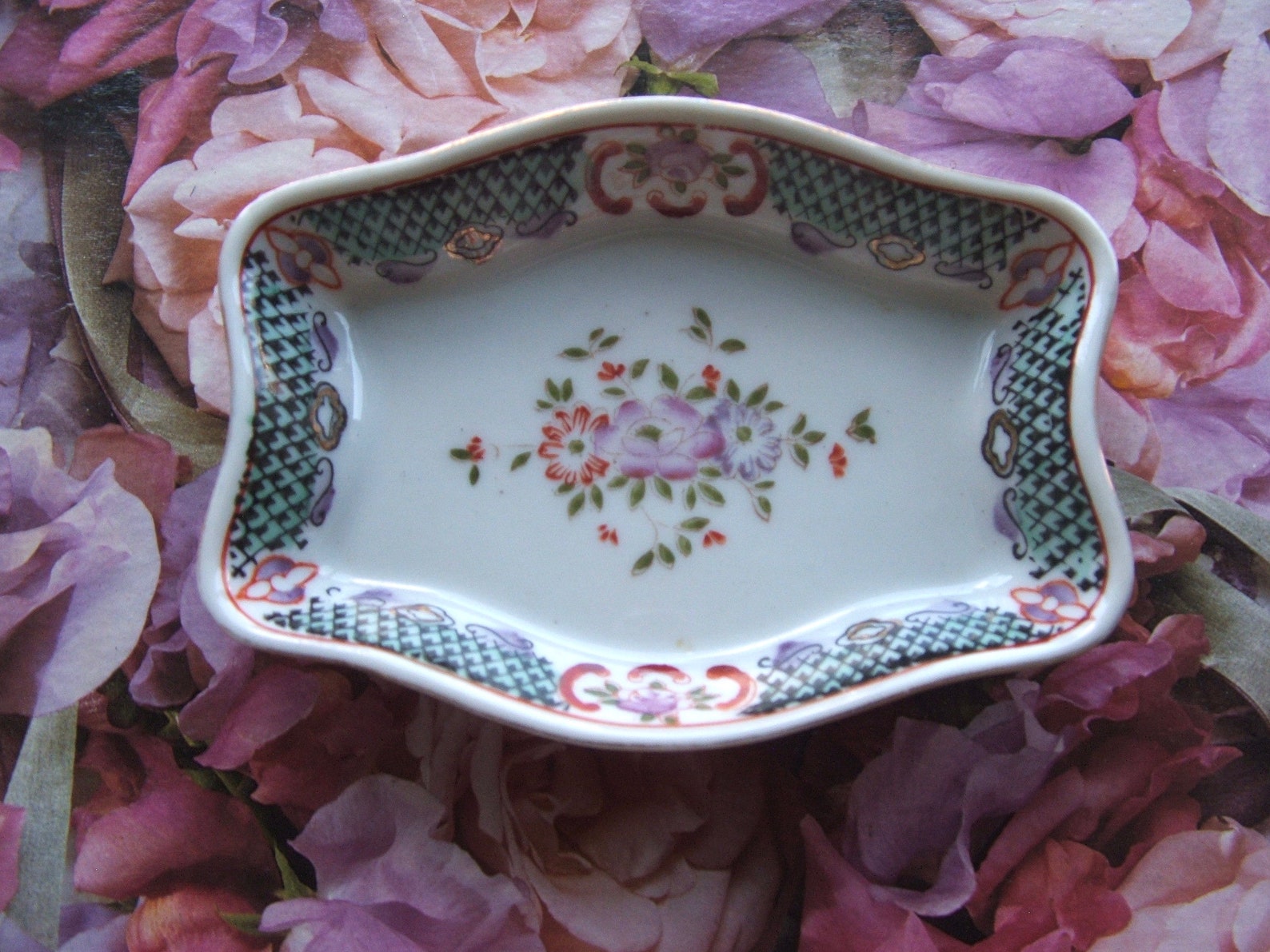 2 Meiko Porcelain Trinket Ring Dishes Occupied Japan | Etsy