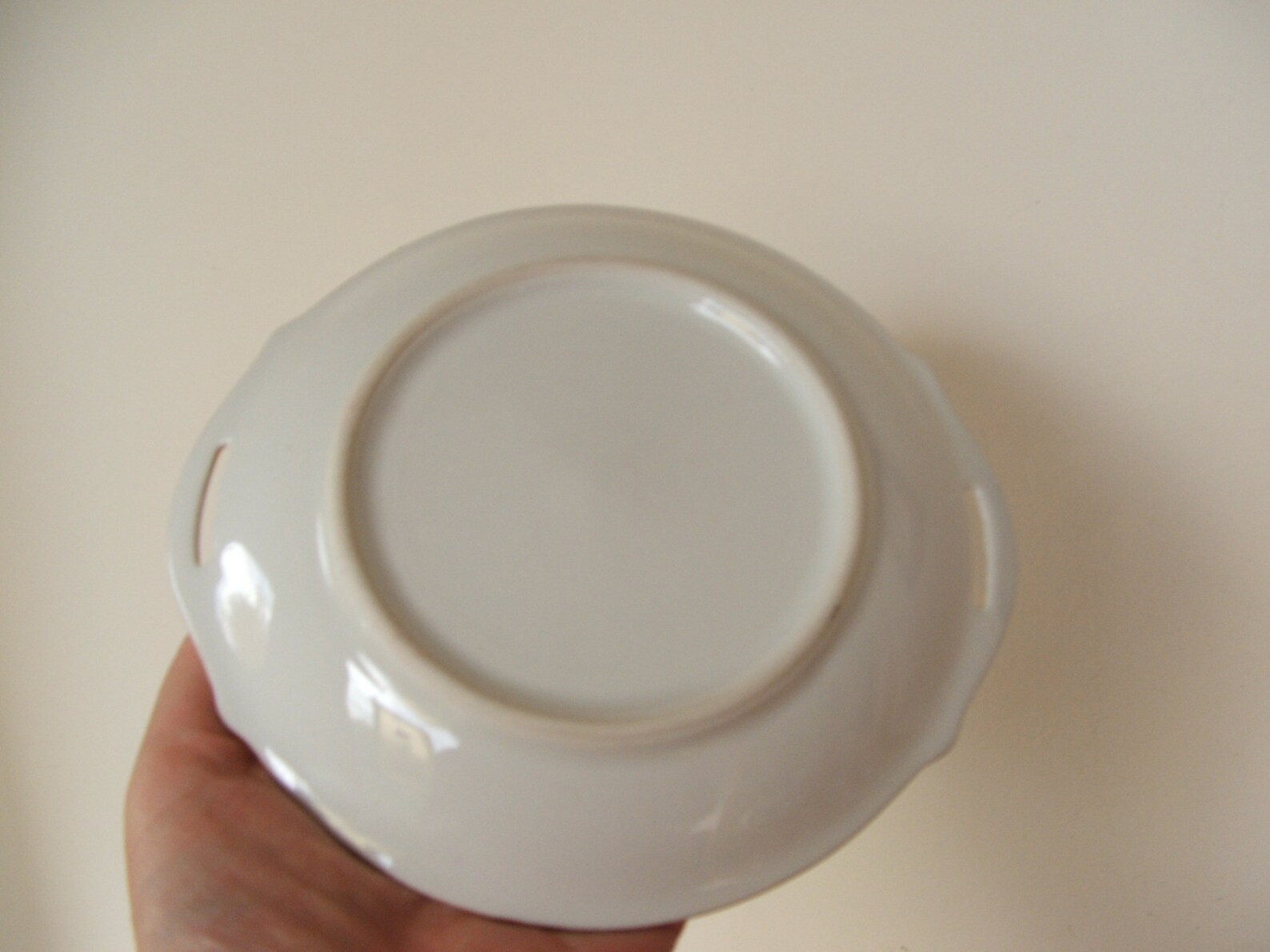 Vintage Antique Lusterware Dish With Flower Basket Motif - Etsy