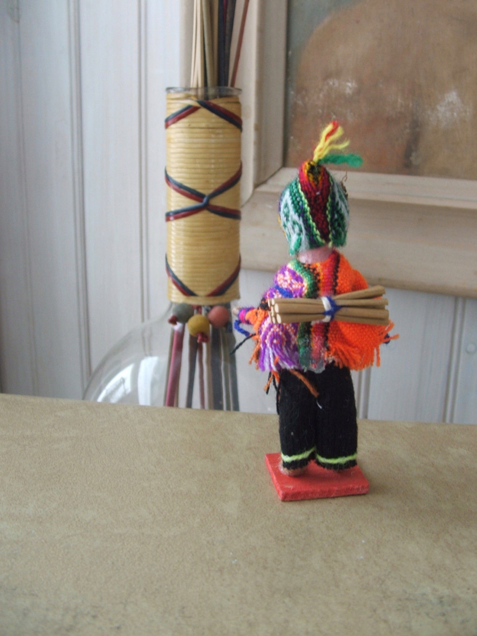 Vintage Peruvian Incan Boy Doll - Etsy