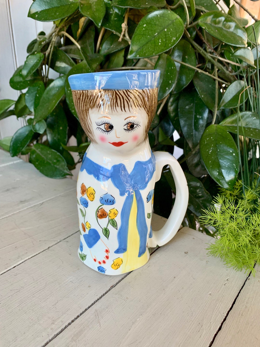Doris Decaf Susan Paley by Ganz Figural Coffee Mug - Etsy