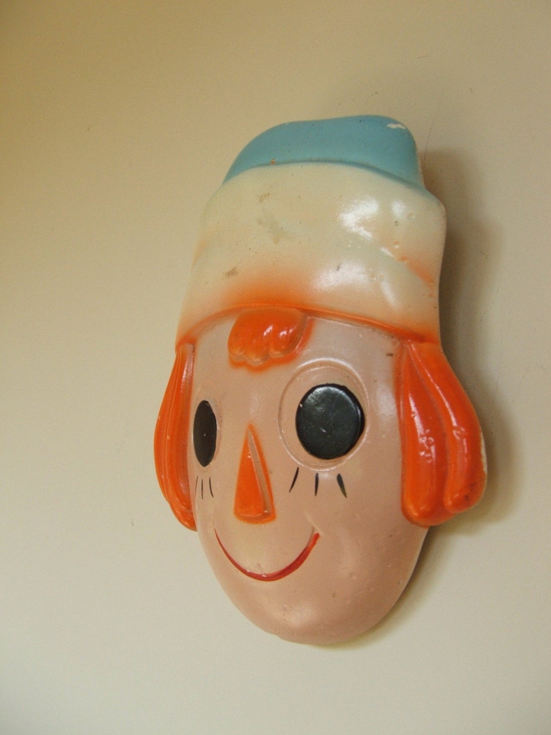Raggedy Andy Chalk Ware Wall Plaque - Etsy