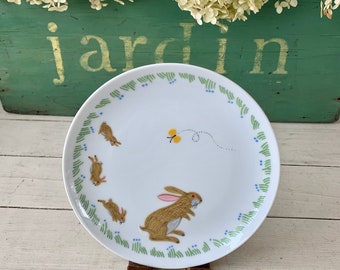 Susan Winget Spring Social Plate - Etsy