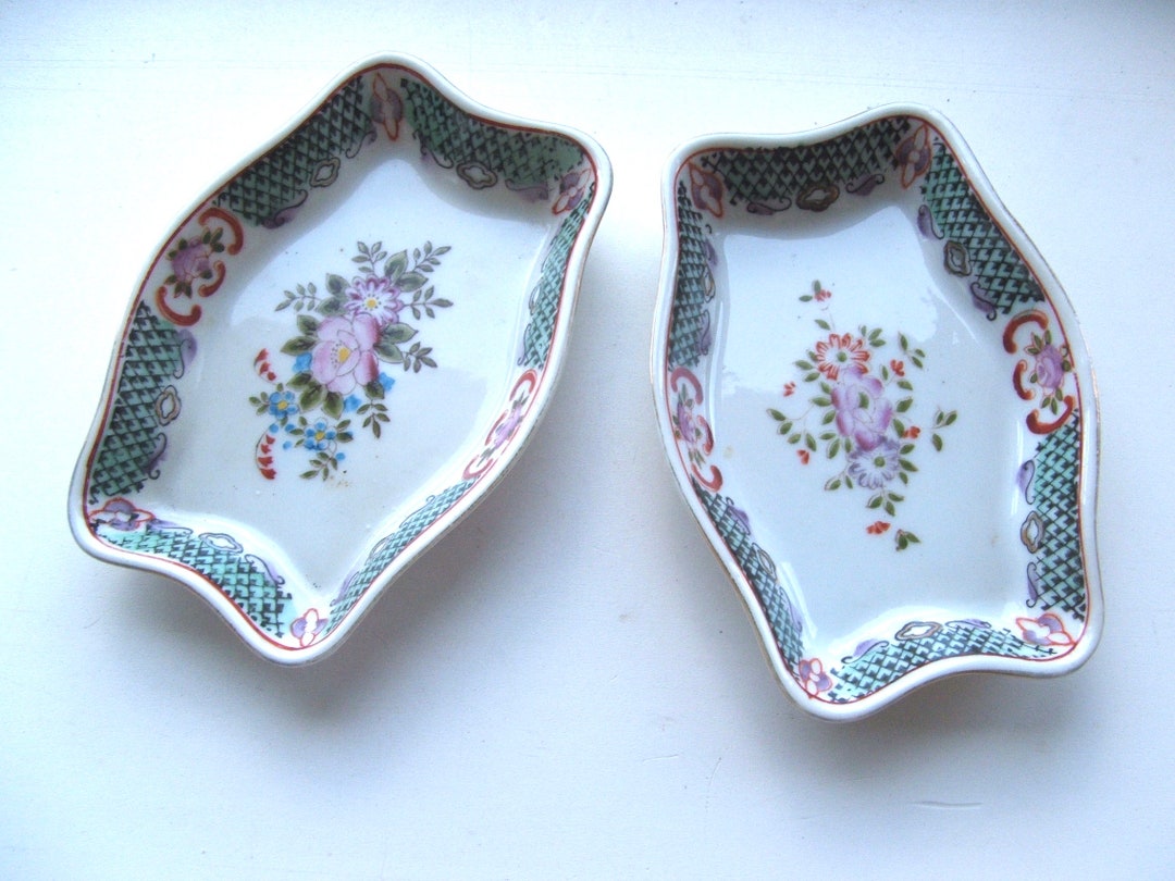 2 Meiko Porcelain Trinket Ring Dishes Occupied Japan - Etsy