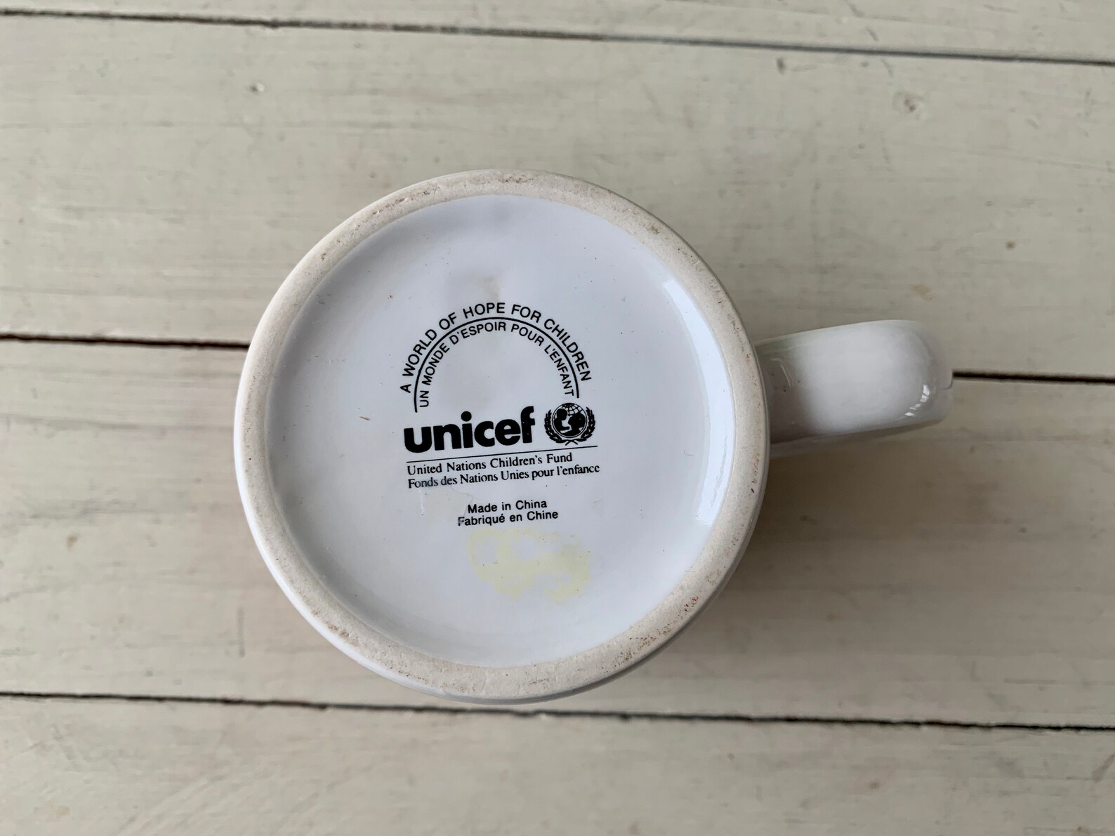 Vintage Unicef Valentine Hearts Mug Scherenschnitte U. Hofer | Etsy