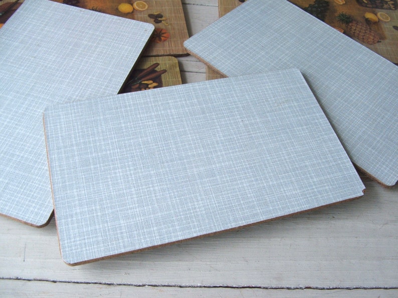 7 Vintage Pressboard Hors D'oeuvre Snack Tray Boards - Etsy