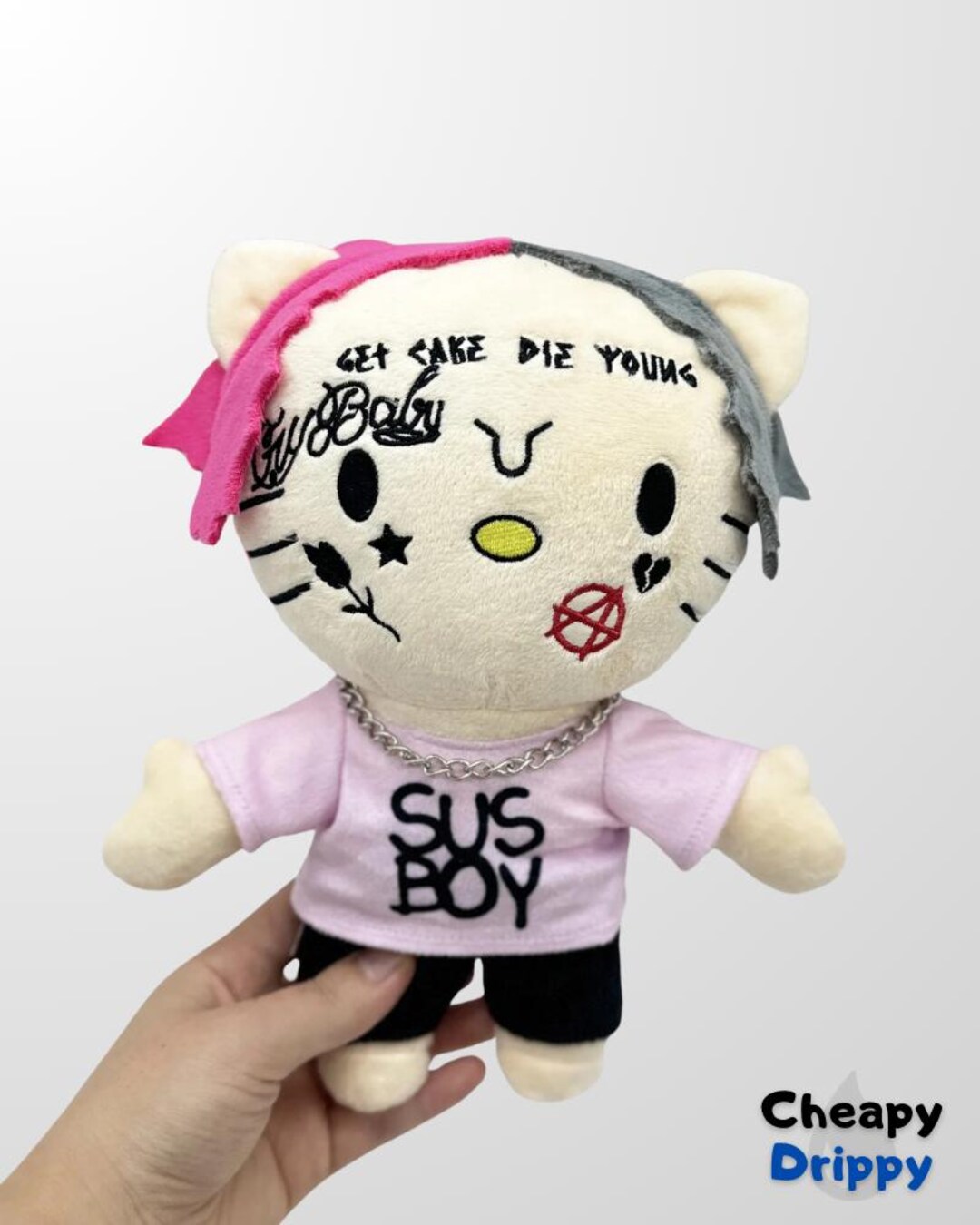 Lil Peep Plush Mascot Drip Y2k Sadboy Hip Hop Streetwear Apparel - Etsy