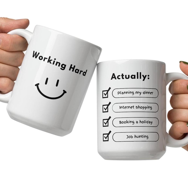 Work Mug - Etsy
