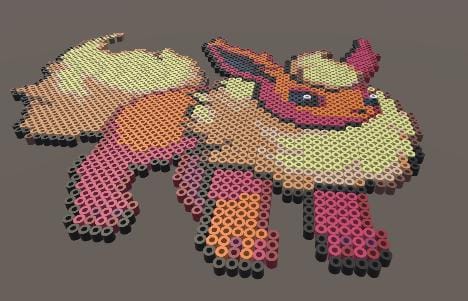 Eevee Evolution Perler Bead Patterns - Etsy