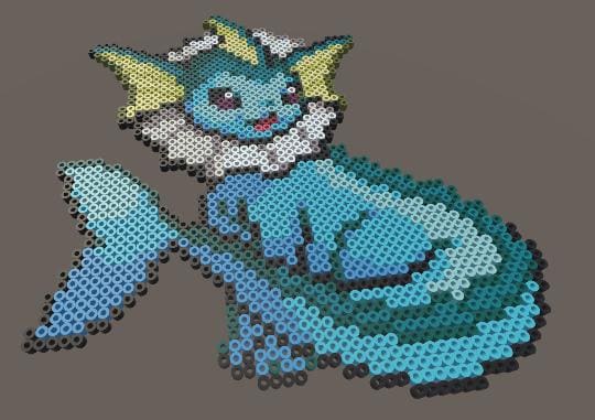 Eevee Evolution Perler Bead Patterns - Etsy