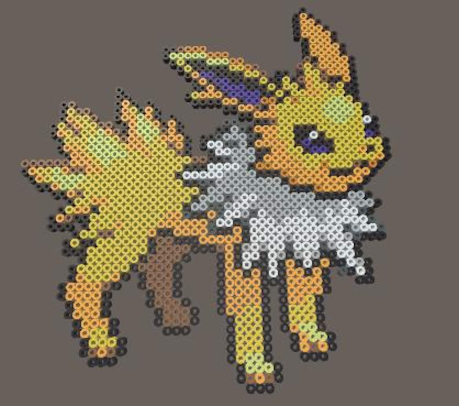 Eevee Evolution Perler Bead Patterns - Etsy