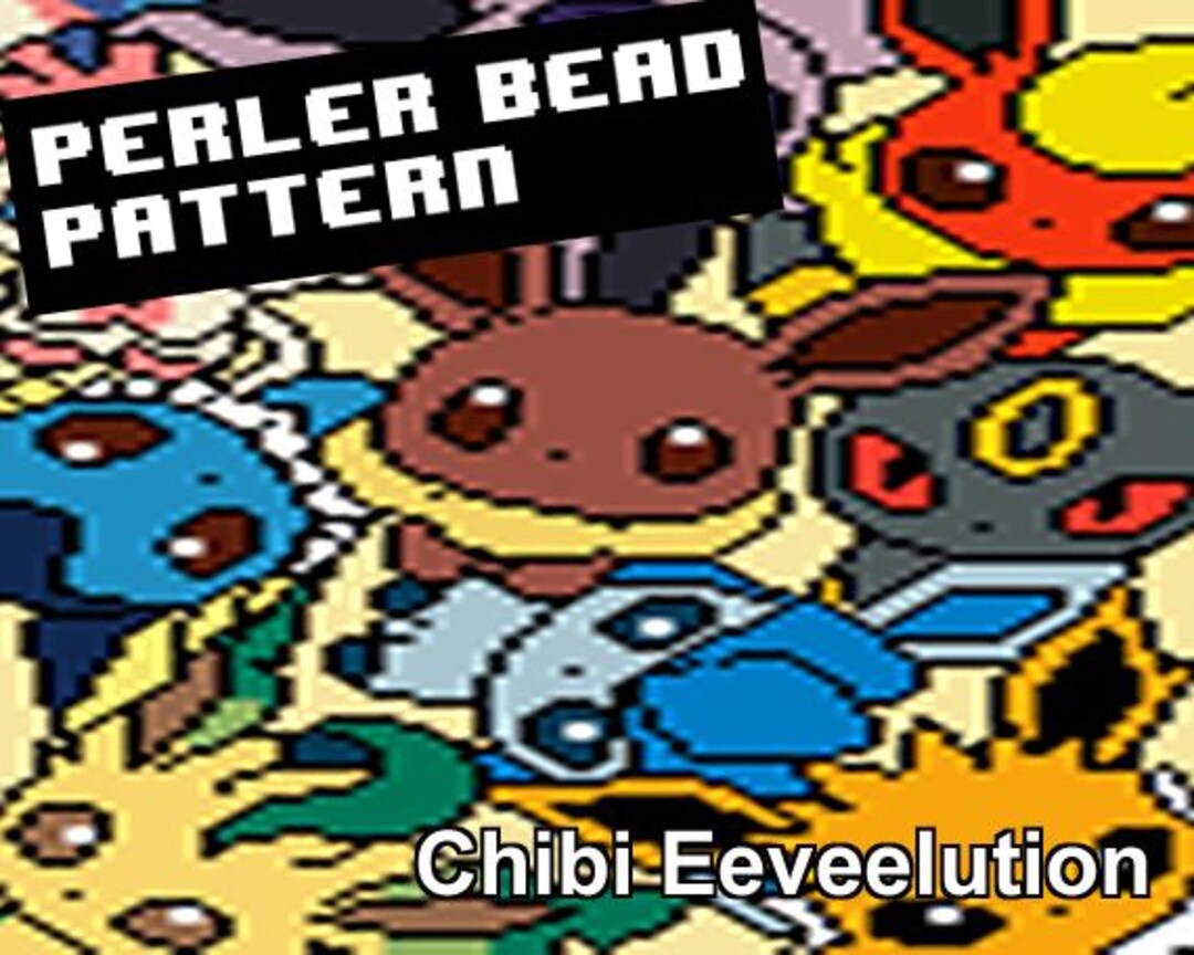 Chibi Eevee Evolution Perler Bead Pattern - Etsy