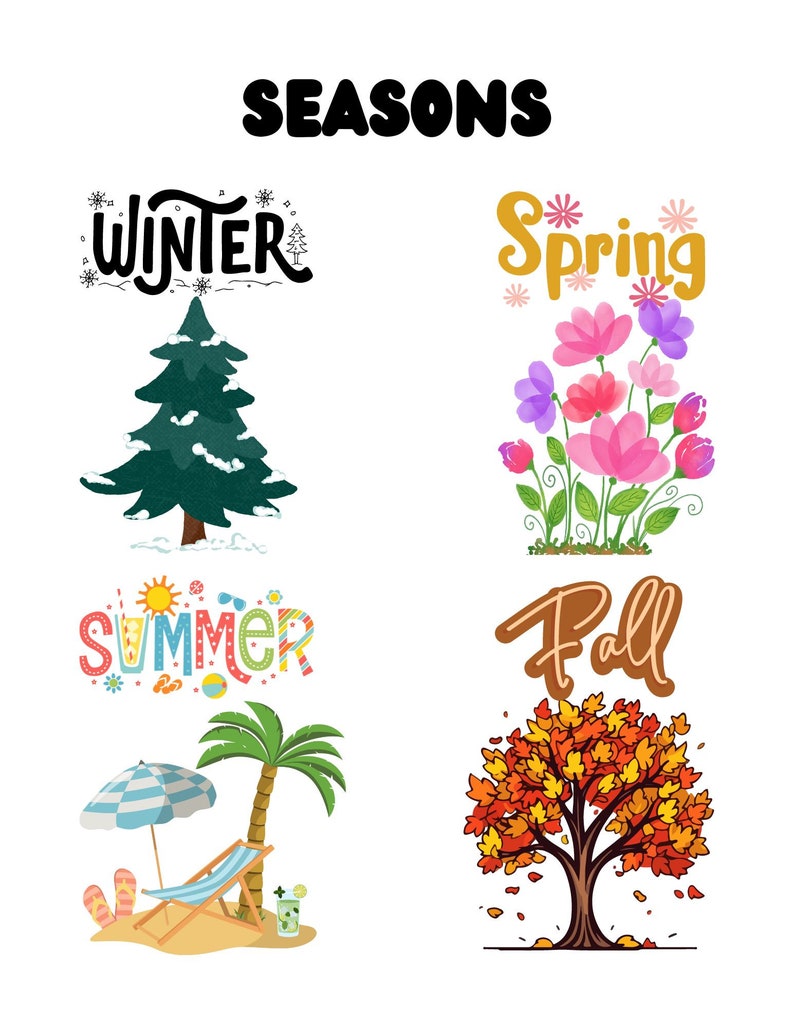 Days of the Week and Months of the Year Printable Bundle With Bonus ...