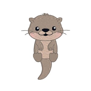 Otter Embroidery Designs Digital Download - Etsy