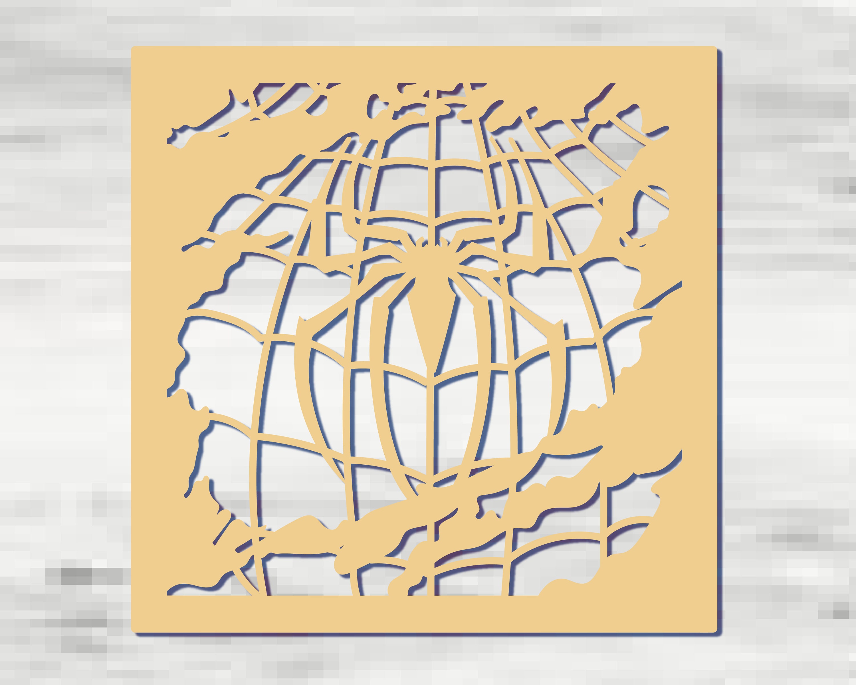 Spider Multilayer Svg,spider Shadow Box Svg,3d Layered Spider ,spider ...