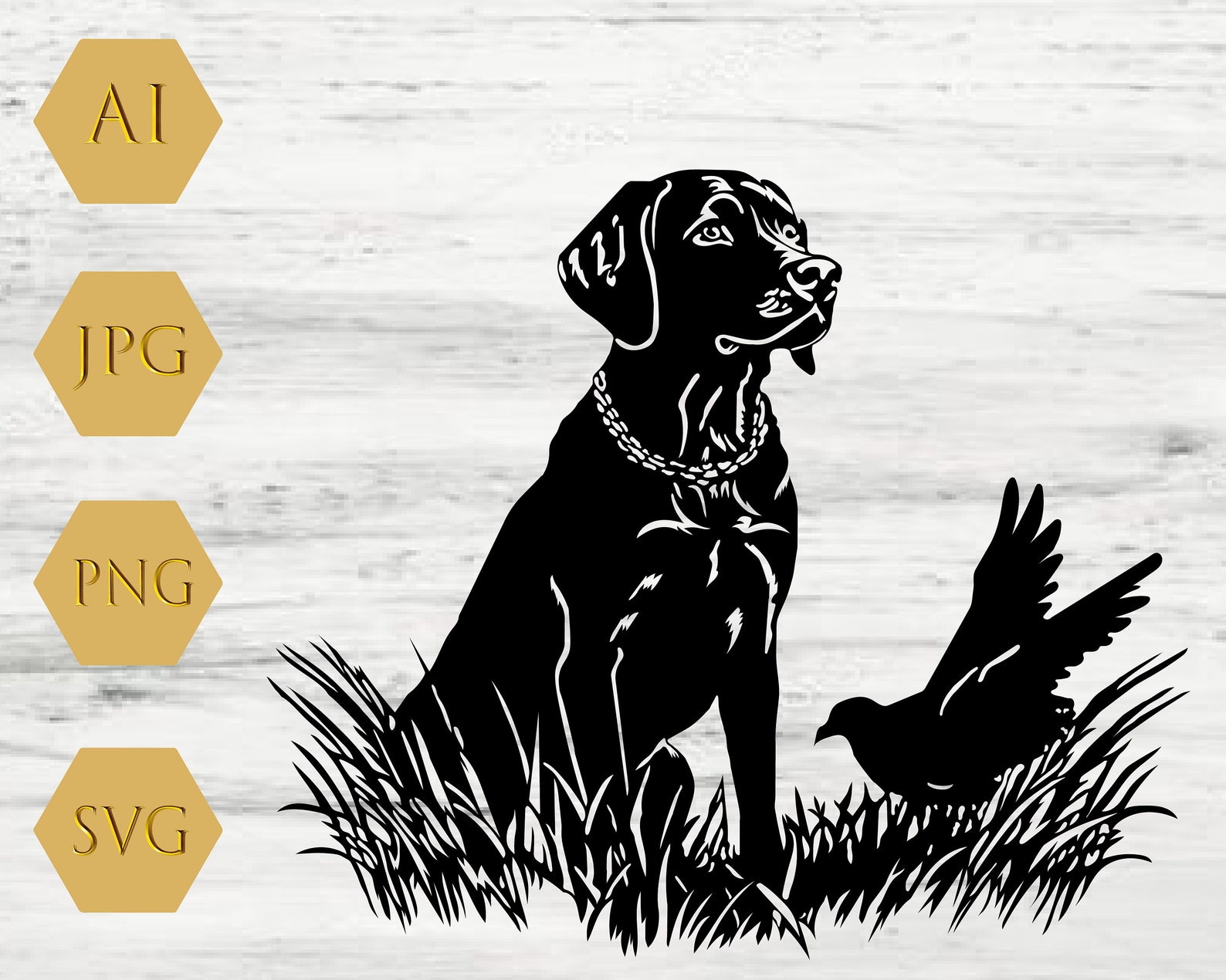 Labrador Hunting Svg / Labrador Hunting Png / Dog Clipart / Duck Hunter ...