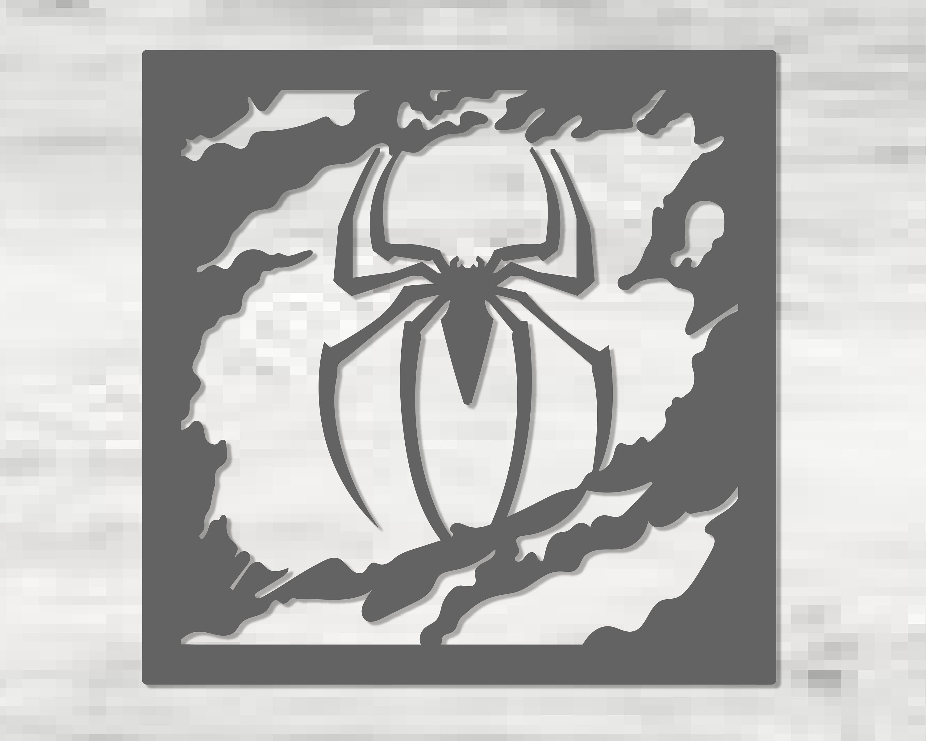 Spider Multilayer Svg,spider Shadow Box Svg,3d Layered Spider ,spider ...