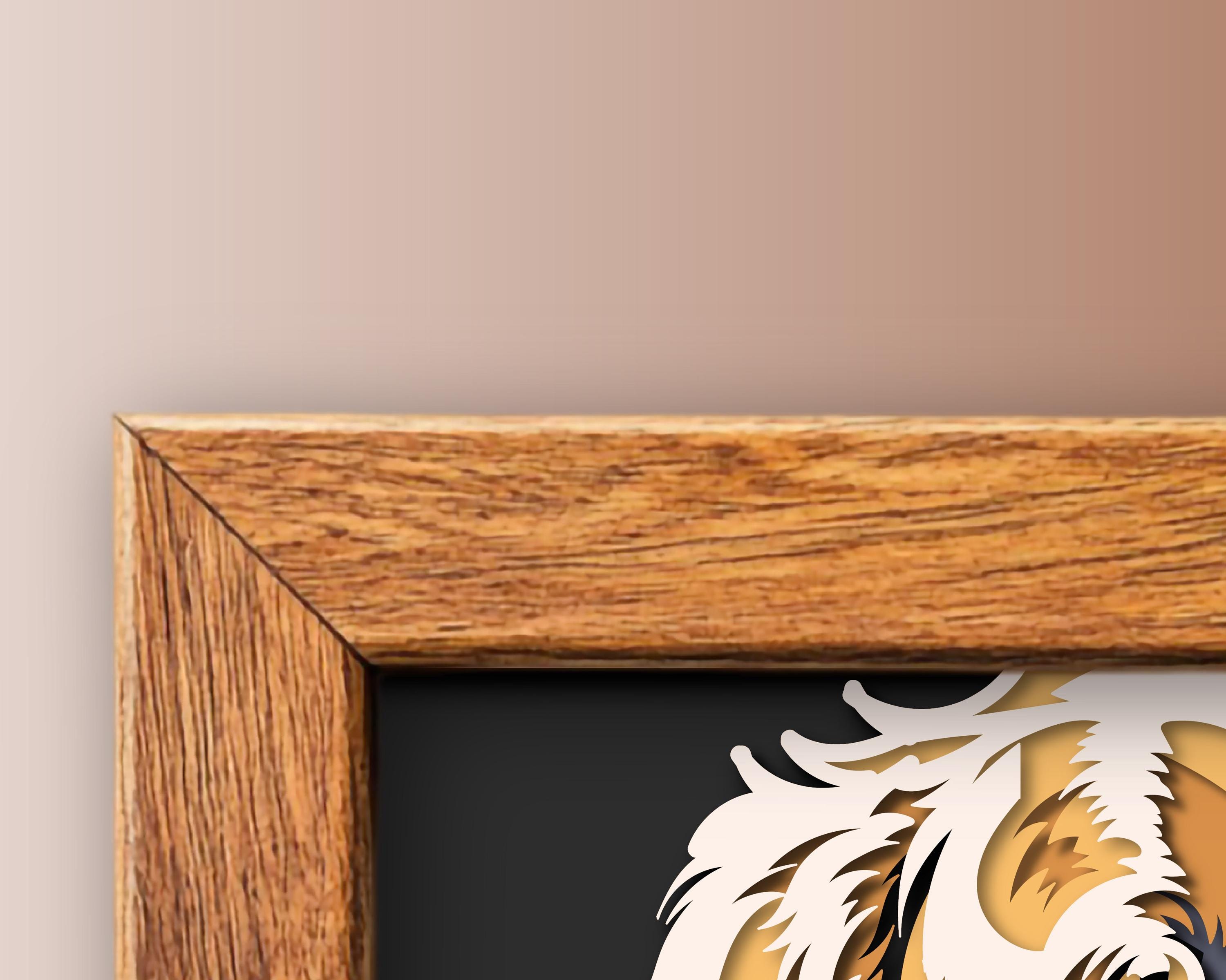 Golden Retriever Dog Shadow Box Svg,laser Cut File for Wall Art ...