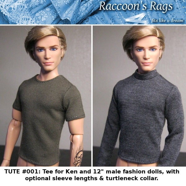Ken Doll Pattern - Etsy