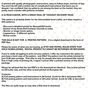 Smart Doll Boots. Digital Tutorial & Masterclass Shoes PDF. 32 Page Ebook. SSP-085: Sherpa Ugg ...