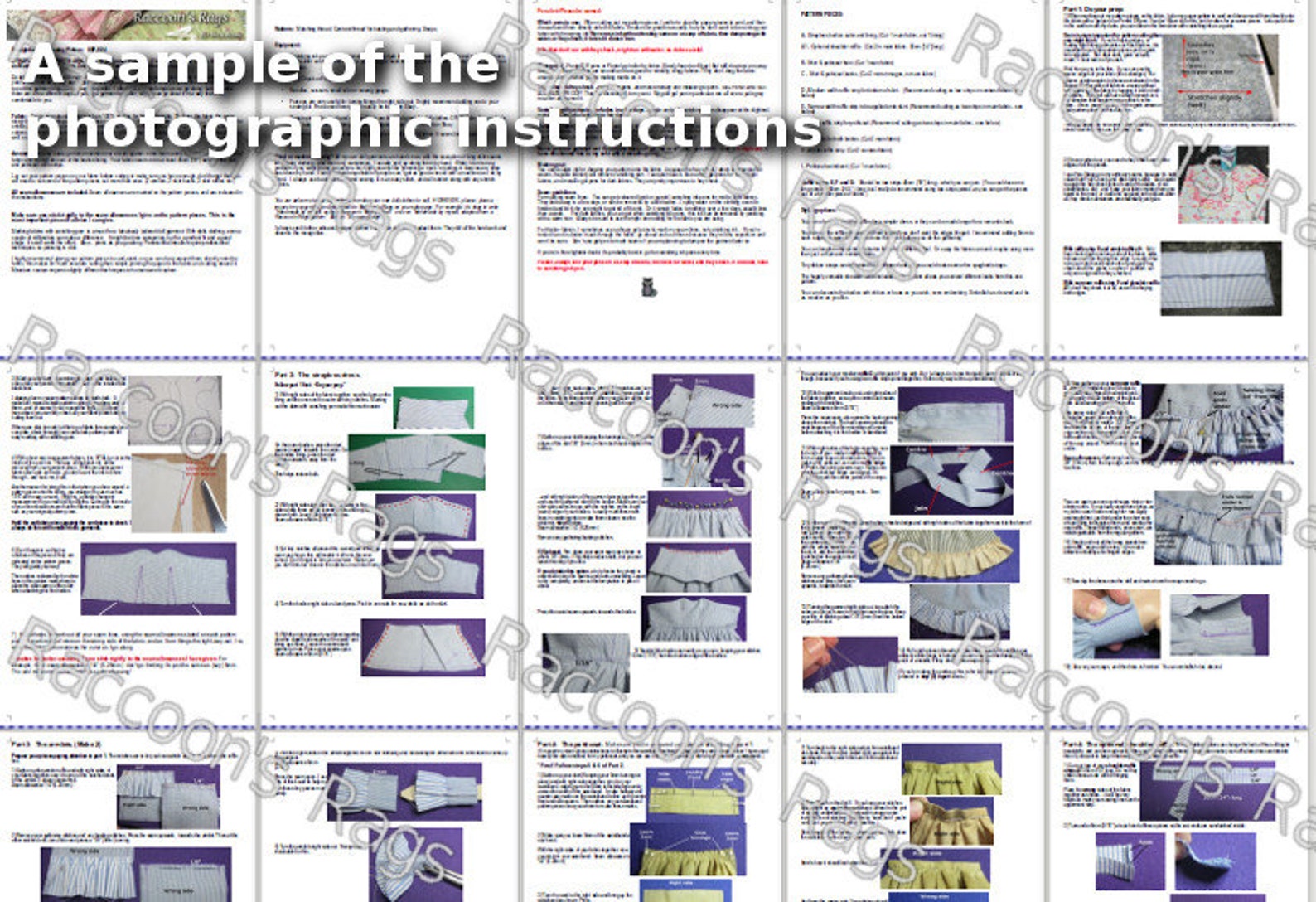 STRAIGHTFORWARD SEWING Pattern SSP-029: Puff-sleeve Leotard, Overdress ...