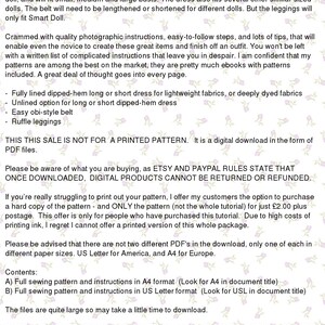 Smart Doll Digital Sewing Pattern PDF. 31 Page Ebook. SSP-076: "summer Vibes" for All Sizes of ...