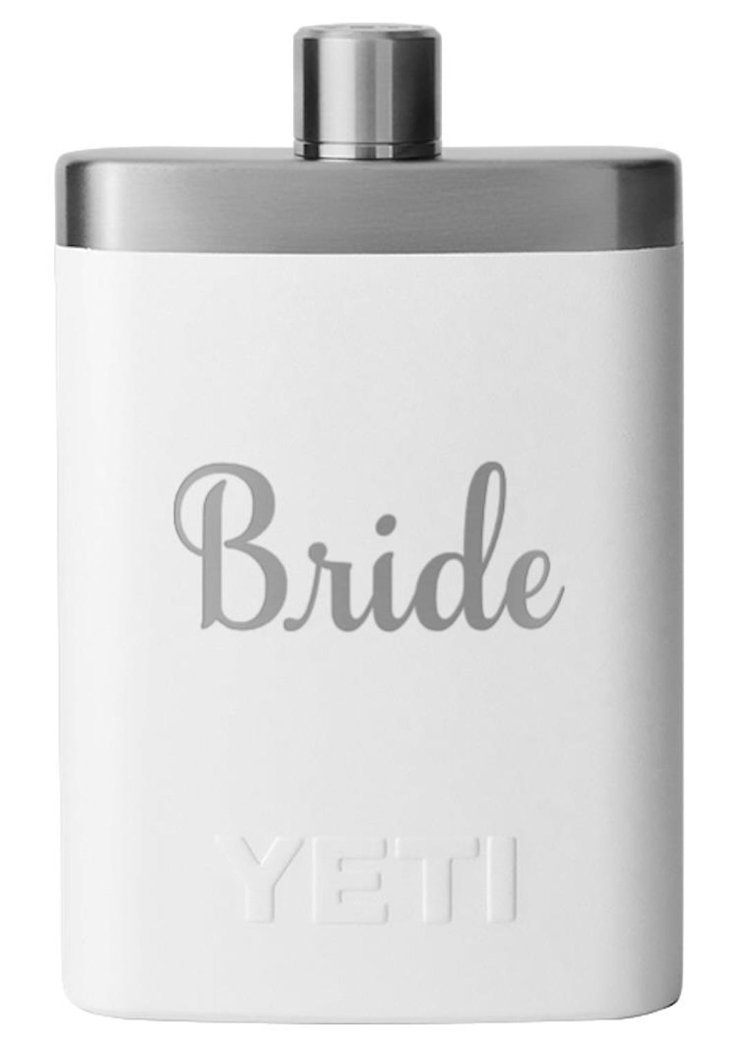Bride Wedding Yeti Flask for Bride - Etsy