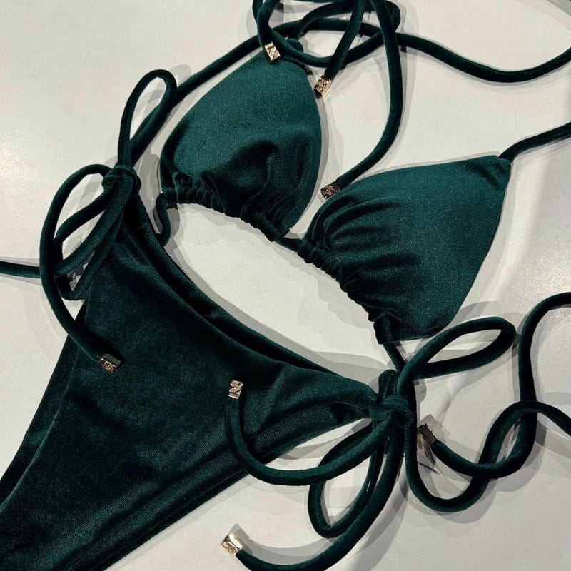 Topless Beach Ladies Bikini - Etsy