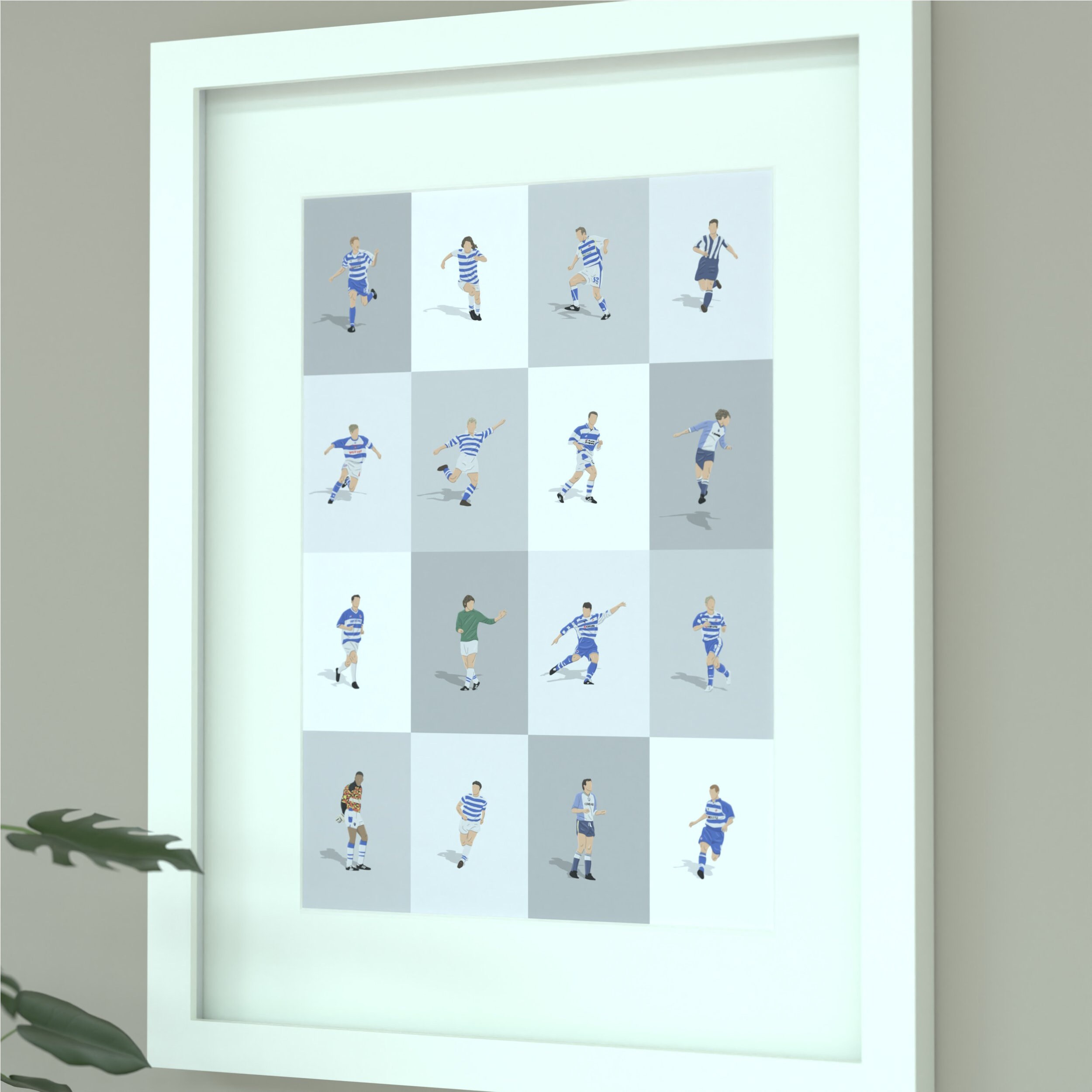 Reading Legends Illustrated Art Print - Royals Icons Poster Gift - Etsy