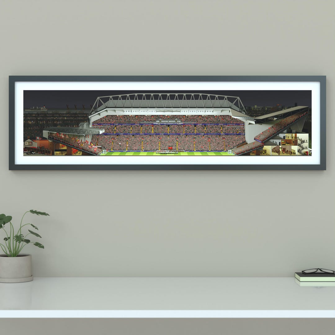Ultra-wide Liverpool Anfield Stadium Panoramic Print | Liverpool ...