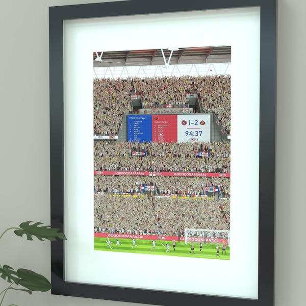 Sunderland Afc Print Poster - Etsy
