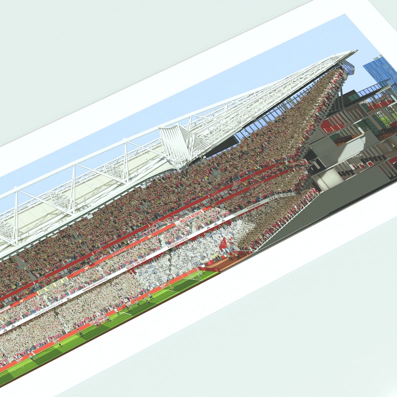 Ultra-wide Arsenal Emirates Stadium Panoramic Print | Arsenal Stadium ...
