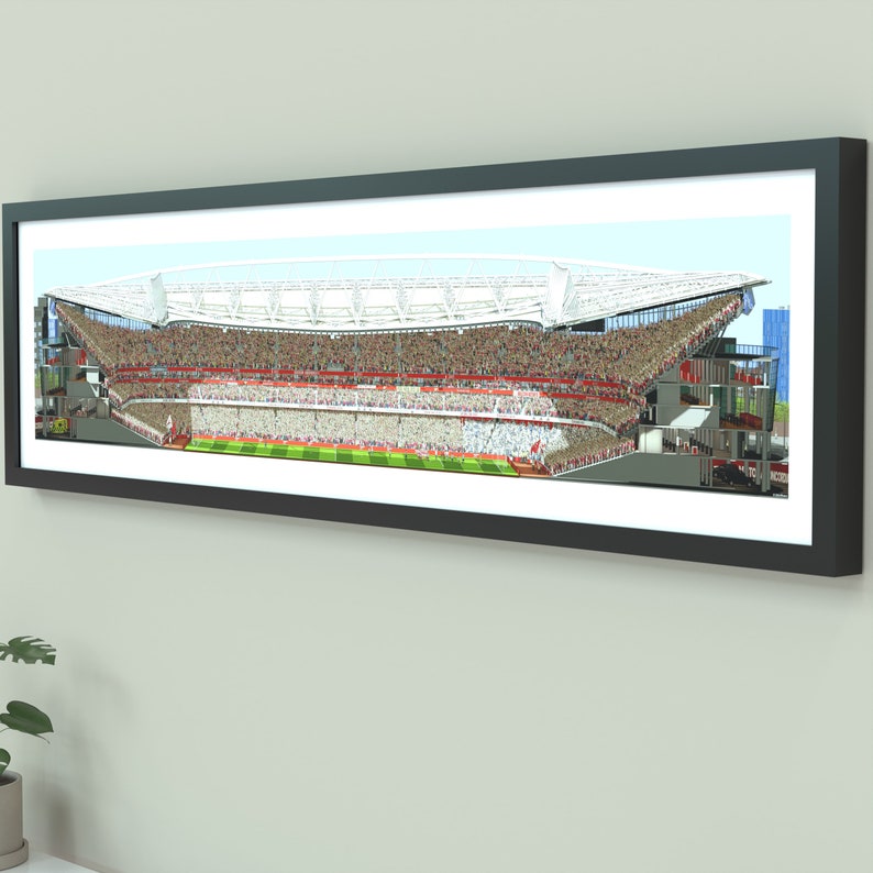Ultra-wide Arsenal Emirates Stadium Panoramic Print | Arsenal Stadium ...