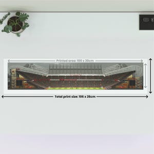 Ultra-wide Manchester United – Old Trafford Stadium Panoramic Print ...