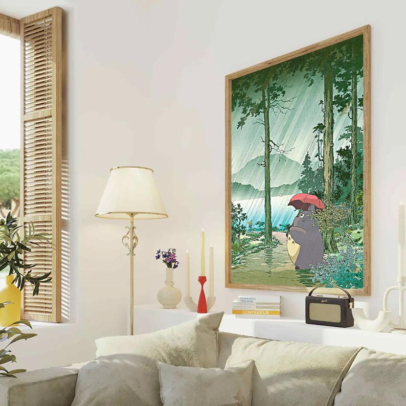 My Neighbor Totoro, Studio Ghibli and Morning Rain at Hakone Studio ...