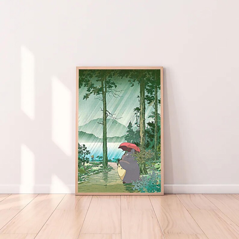 My Neighbor Totoro, Studio Ghibli and Morning Rain at Hakone Studio ...