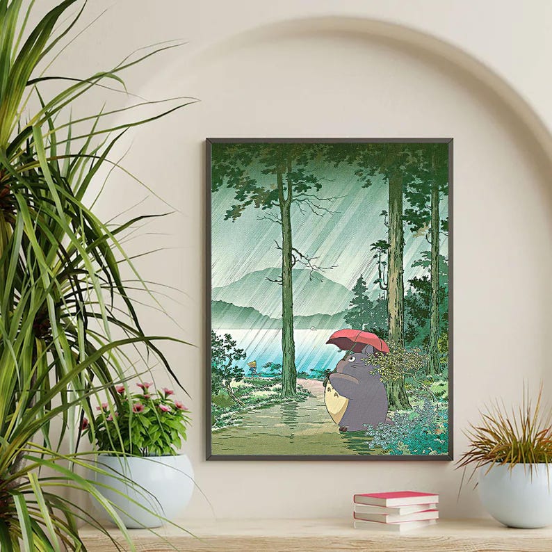 My Neighbor Totoro, Studio Ghibli and Morning Rain at Hakone Studio ...