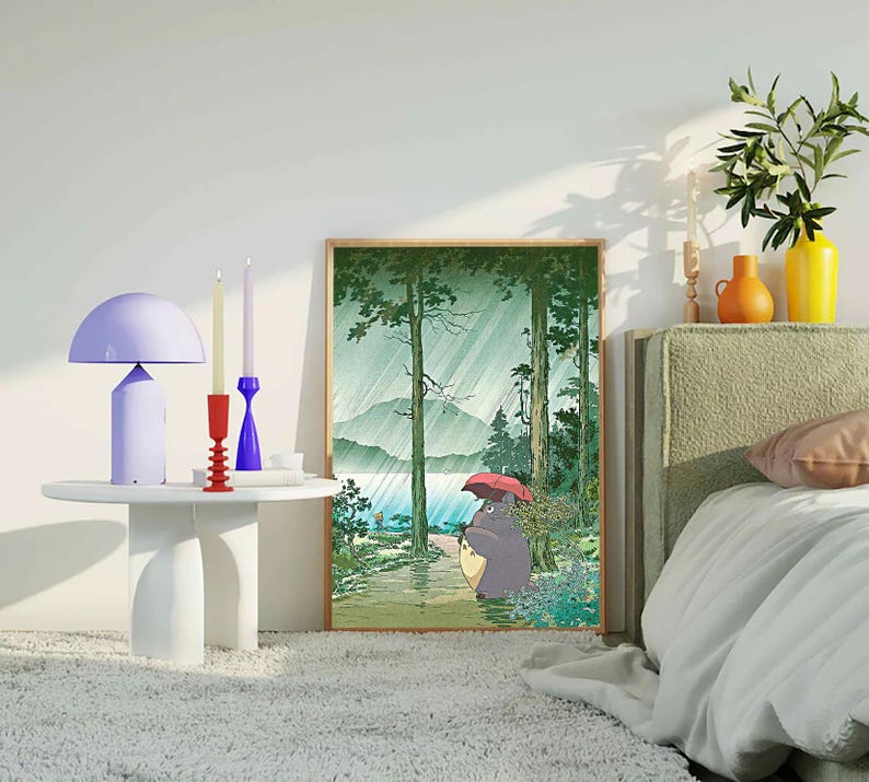 My Neighbor Totoro, Studio Ghibli and Morning Rain at Hakone Studio ...