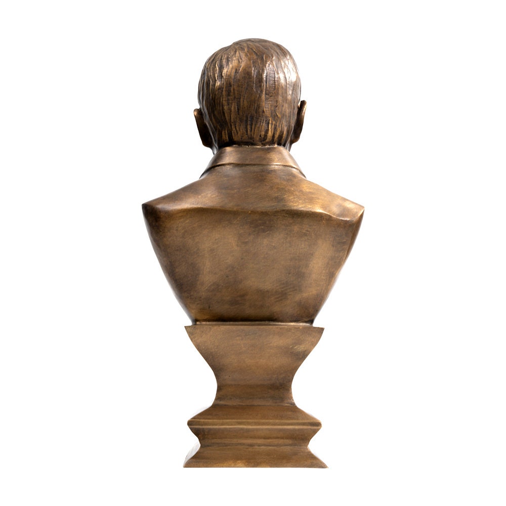Handmade Everdur Bronze Charlie Munger Bust - Inspirational Office ...