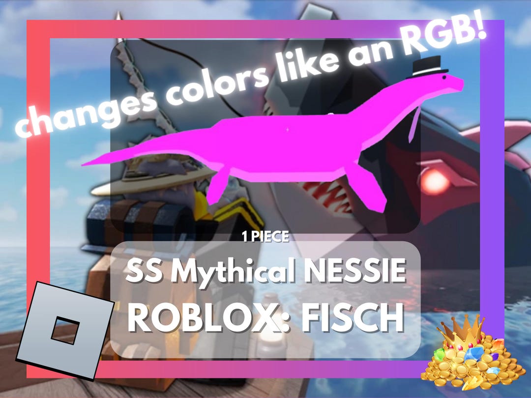 Roblox Fisch - SSM Nessie (1 PIECE) | Sparkling Shiny Mythical Nessie ...