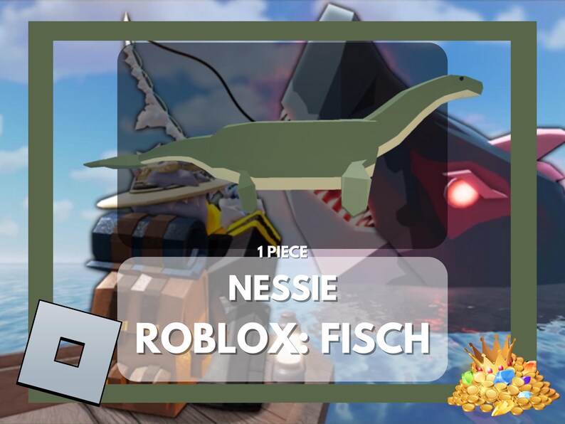 Roblox Fisch - NESSIE (1 PIECE) - Etsy