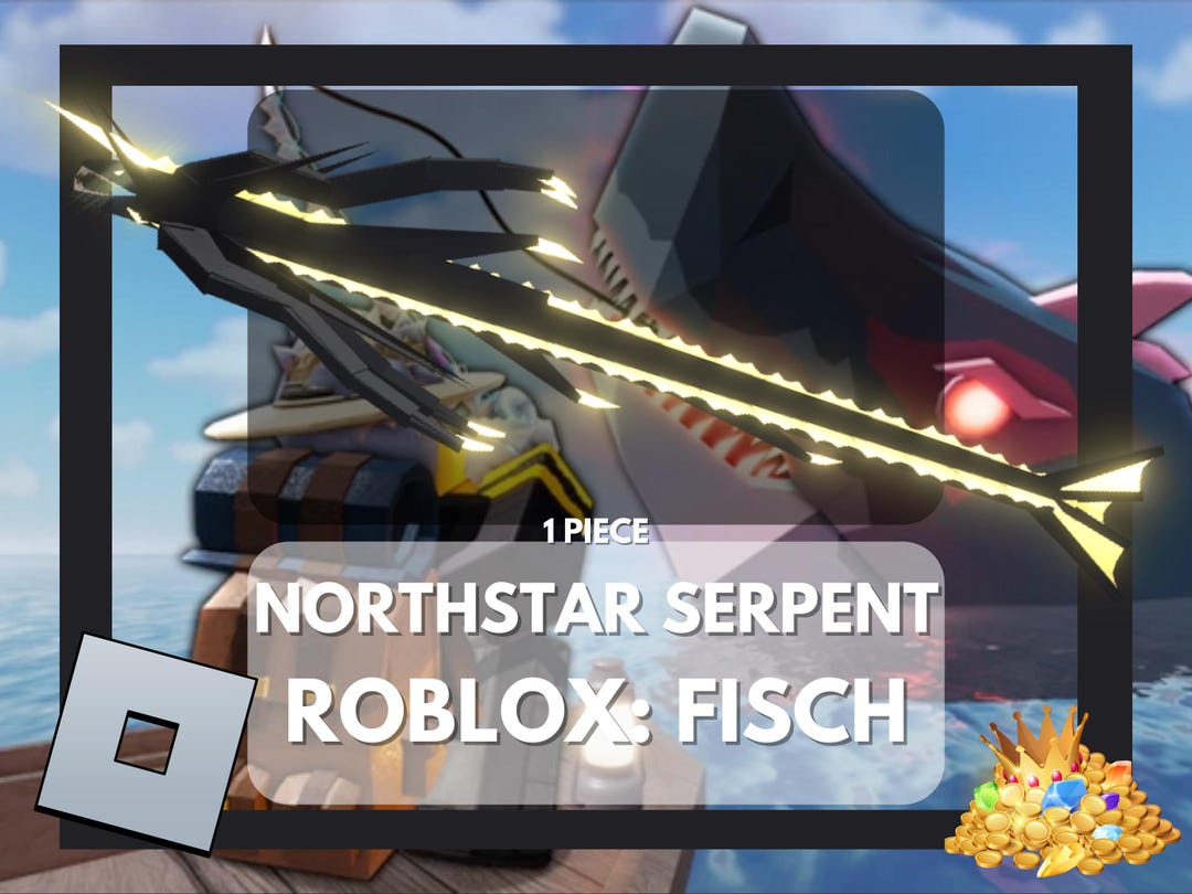 Roblox Fisch - Northstar Serpent (1 PIECE) - Etsy