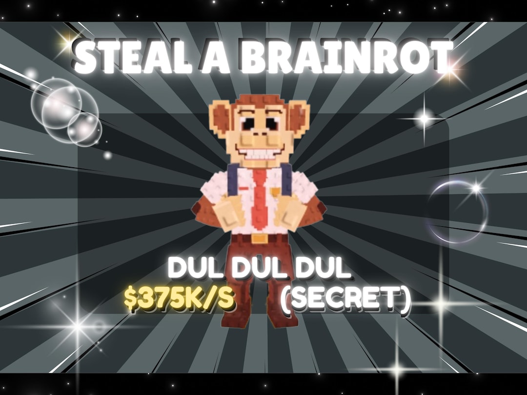 Roblox Steal A Brainrot - Dul Dul Dul | SECRET | 375 000/s | (1 PIÈCE ...