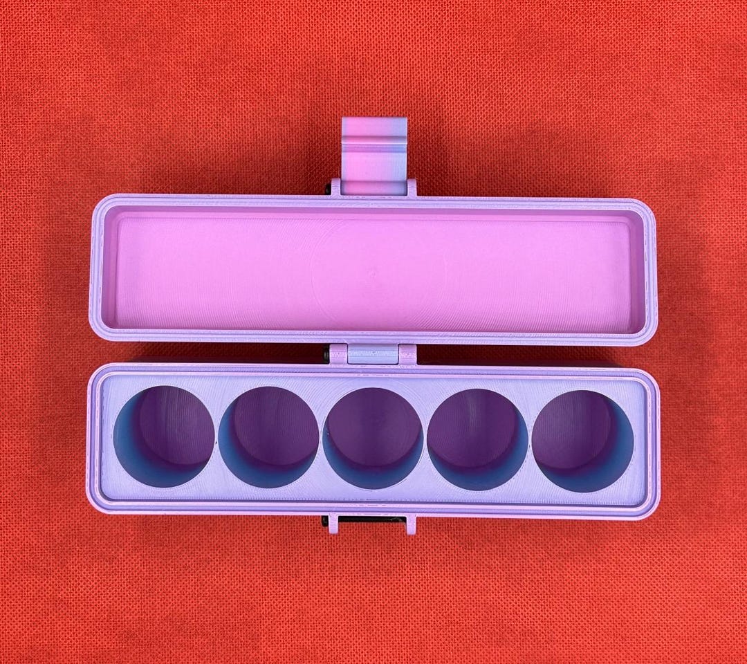 30ml Vial Holder | 5-slot Bacteriostatic Water Storage Box - Etsy