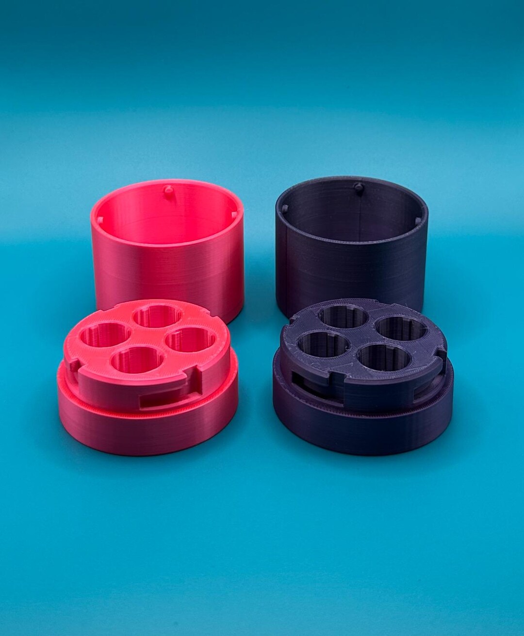 Twist Lock 4-slot Vial Travel Case (3ml) | Peptide Case | Insulin Case ...