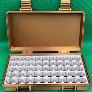 3ml Peptide Vial Storage Box | 50-slot Case | Insulin | Semaglutide ...