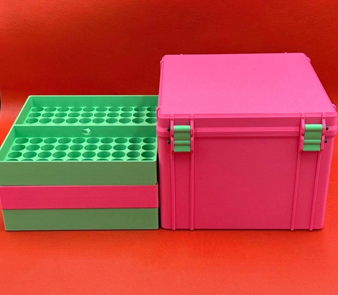 200-300 Vial Case | Travel Injectables Cold Storage | 3D Printed ...