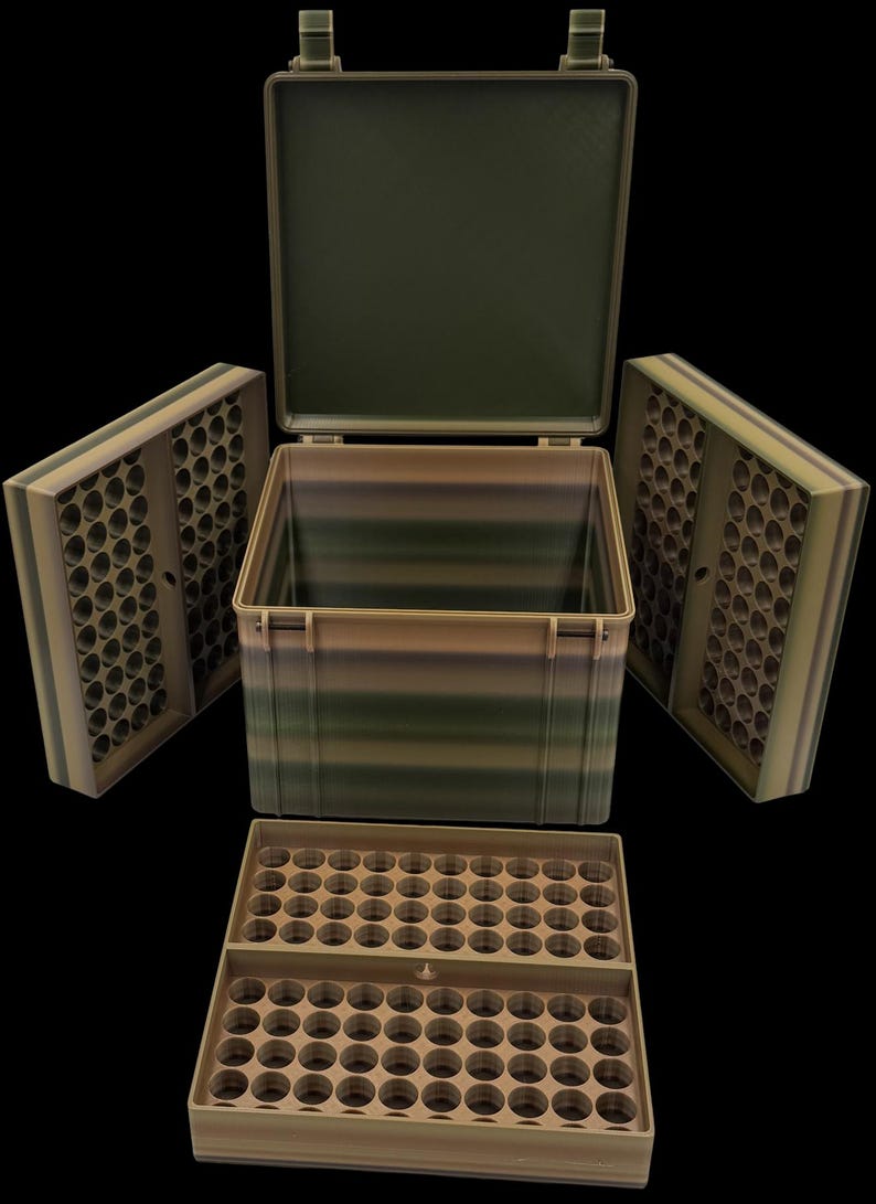200-300 Vial Case | Travel Injectables Cold Storage | 3D Printed ...